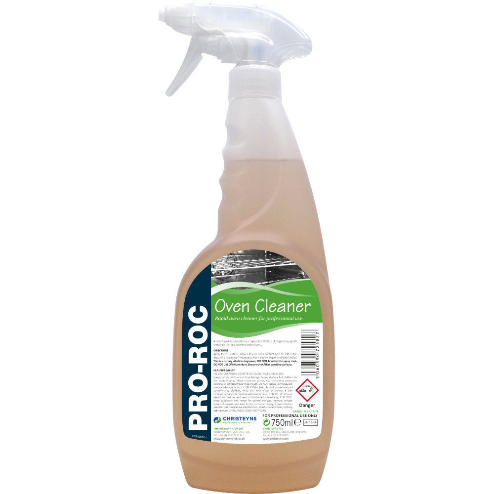 Christeyns PRO-ROC RTU Rapid Oven Cleaner 750ml – Cleaning Product Store