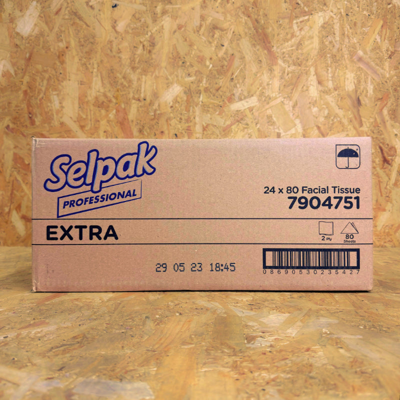 2Ply Selpak Pro Extra Facial Tissue - 1920 Sheet – Cleaning Product Store