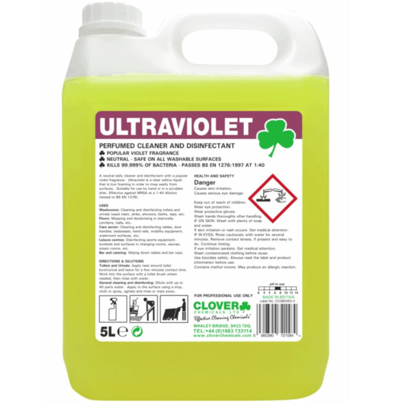 Clover ULTRAVIOLET 5L – Cleaning Product Store